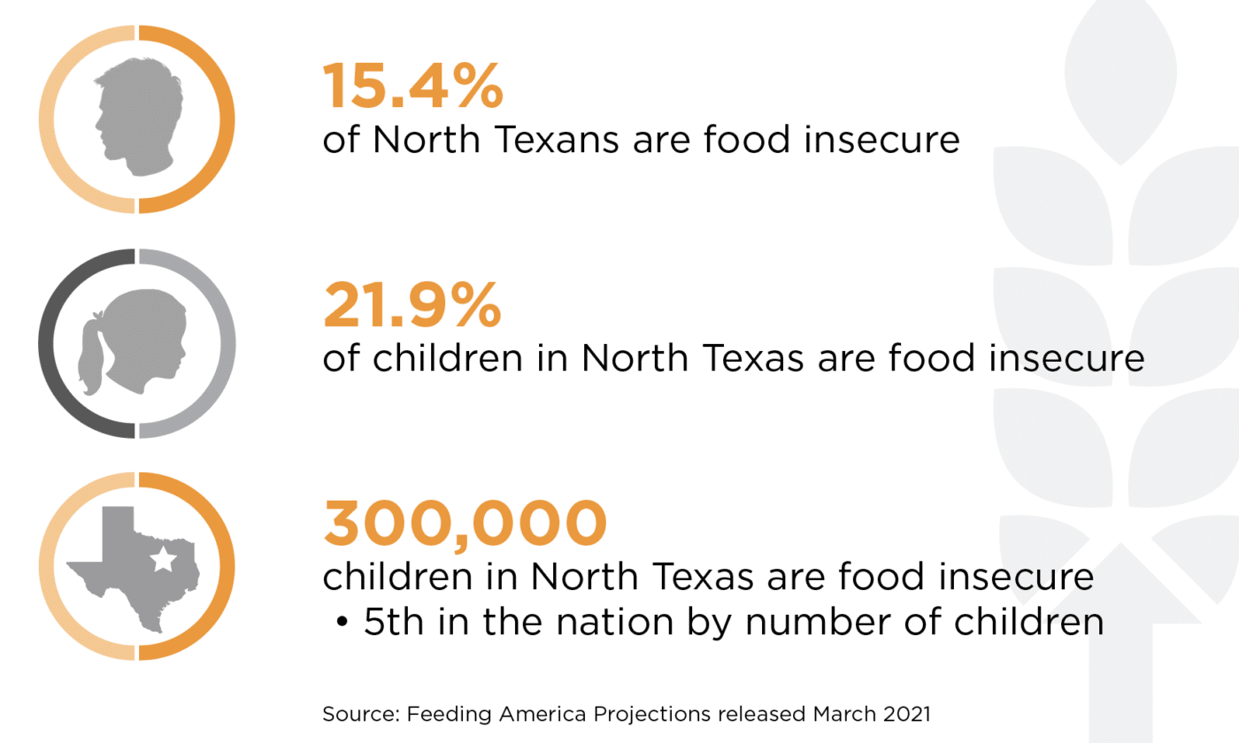 Food Insecurity Graphic | North Texas Food Bank