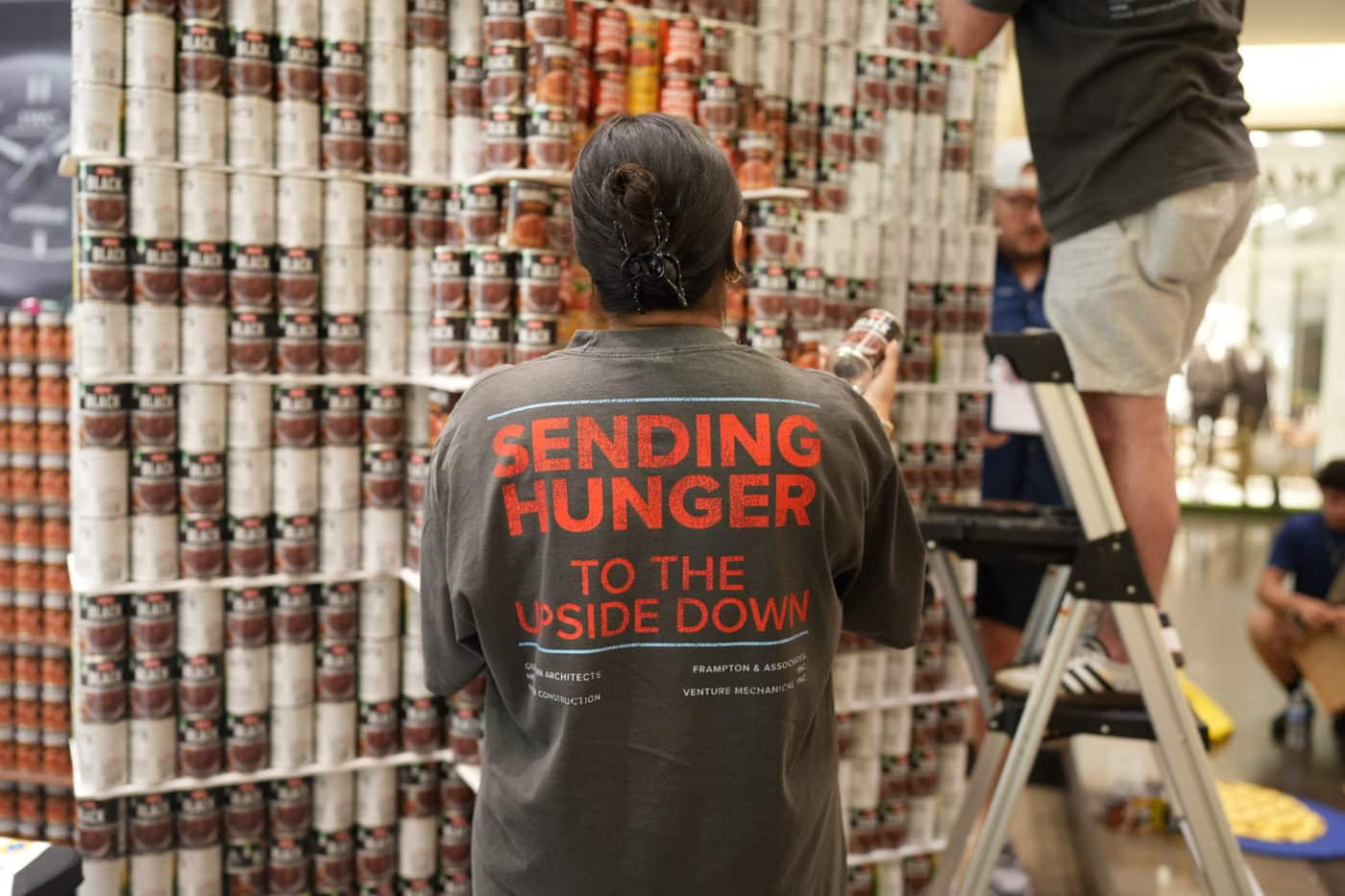 Cans Become Sci-Fi-themed Works of Art during CANstruction Dallas